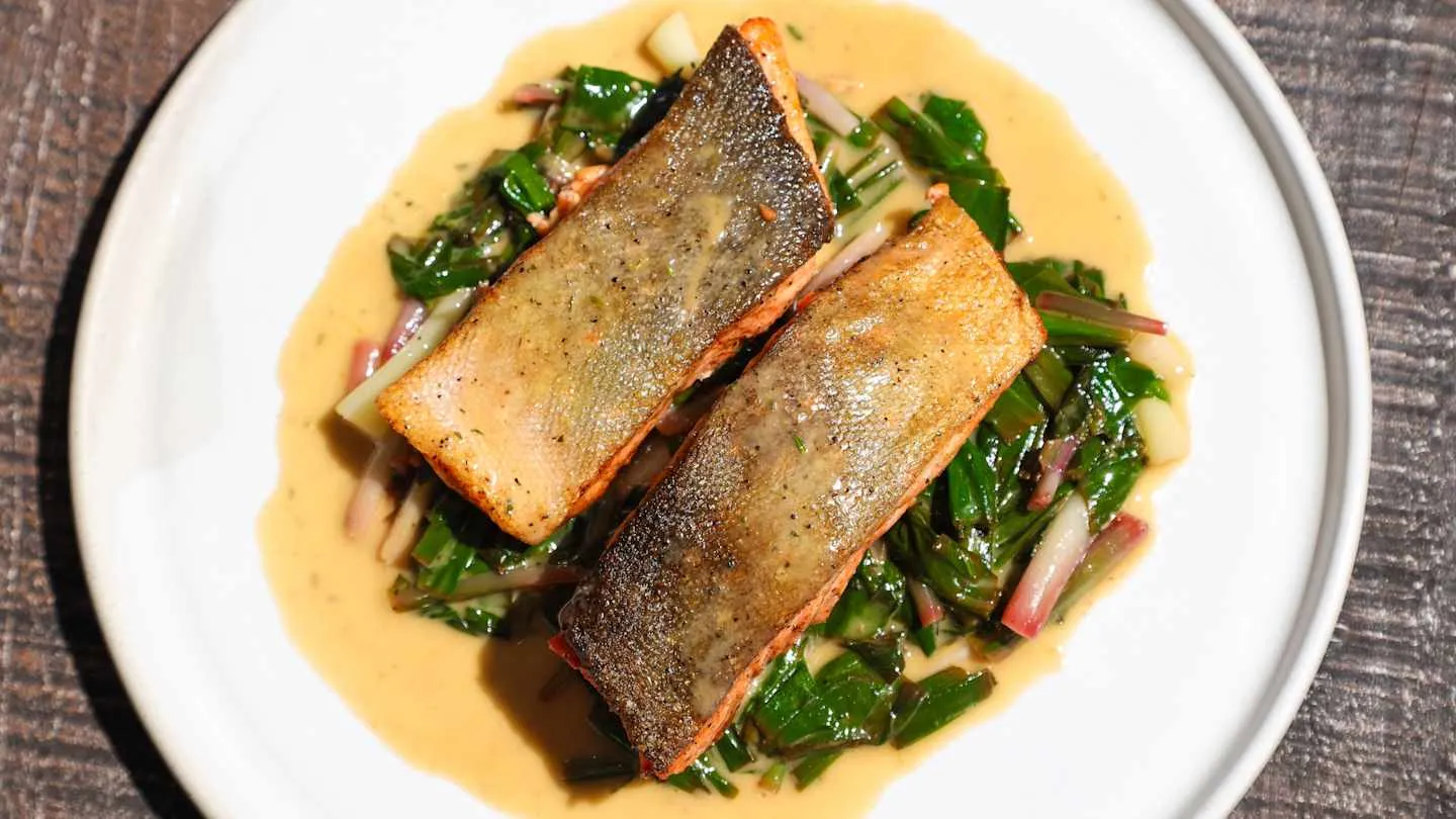This Arctic Char and Ramp Dish Highlights the Unique Flavors of the ...
