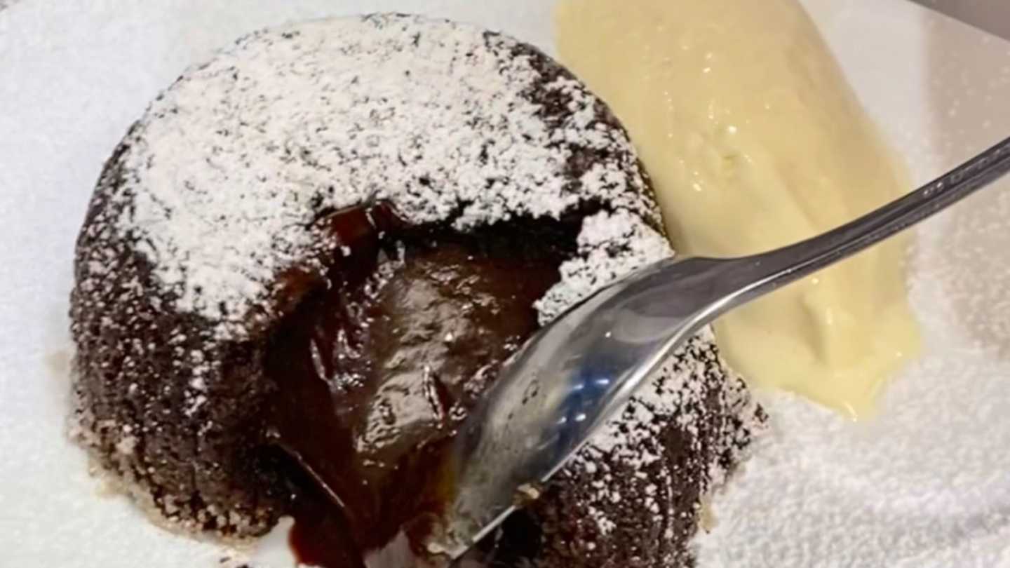 Creating Gourmet Chocolate Lava Cake at Home Using Only 5 Simple ...