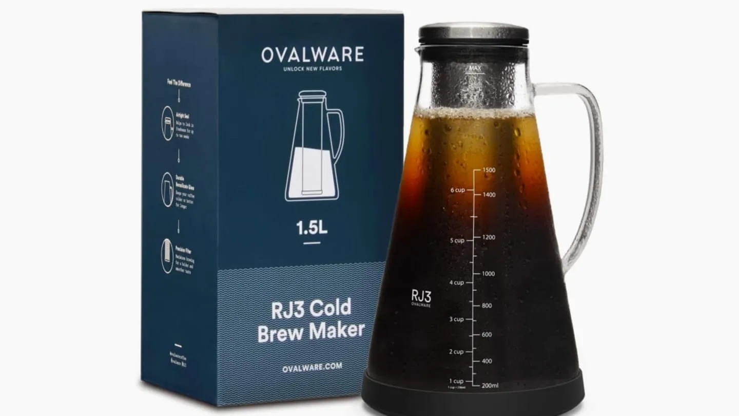 Craft Delicious Cold Brew at Home Using This Elegant Carafe