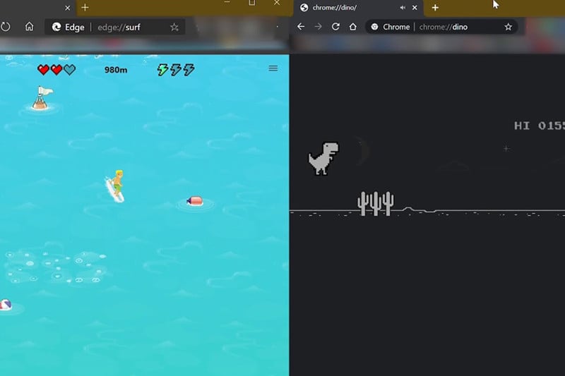 Tựa game đình đám Surf đã vượt mặt trò chơi Khủng long nhờ bản cập nhật ...