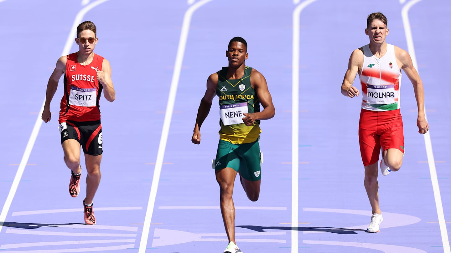 Why do some Olympic athletes sport paper numbers?