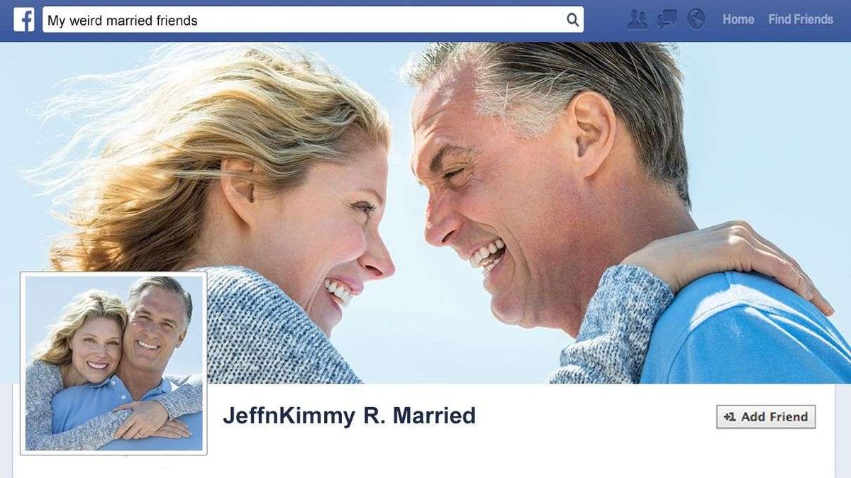 Some couples opt for a joint Facebook account, even though the platform ...