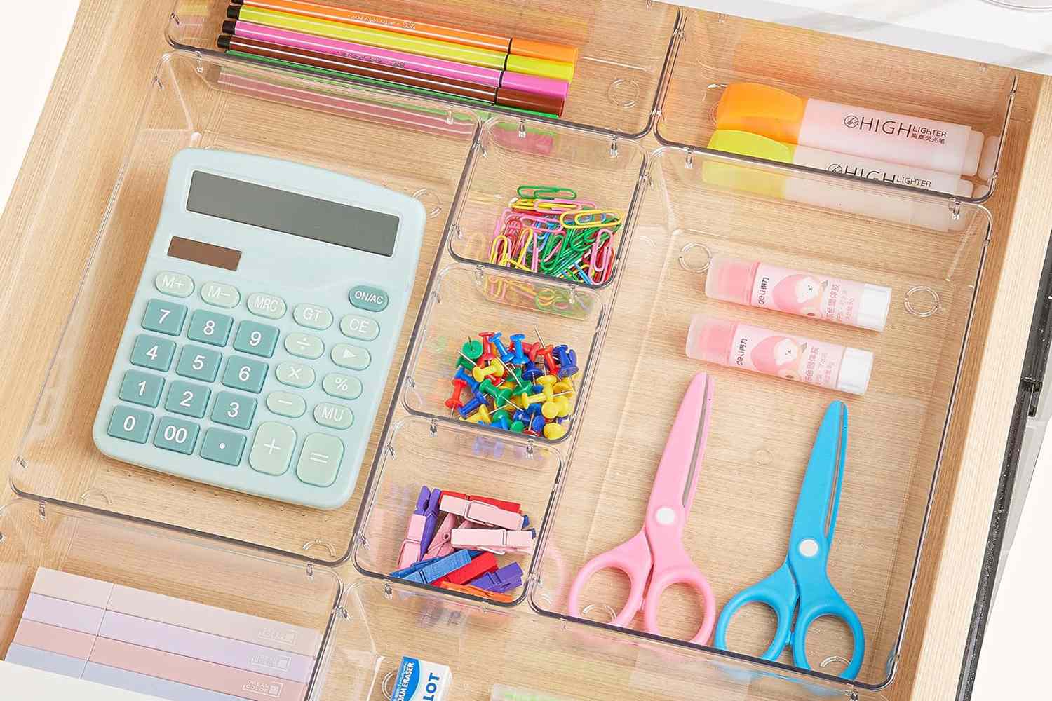 Start fresh this year with a more organized space, using storage bins ...