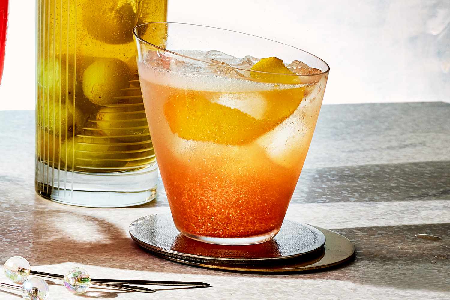 A dazzling Gold Rush Cocktail Recipe—Ideal for ringing in the New Year