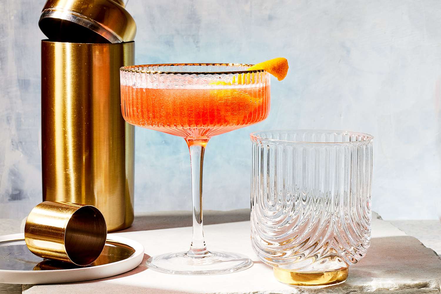 The Champagne Cocktail No. 1 is a delightful, easy-to-make pink drink ...