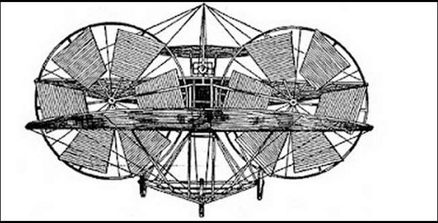 Top 10 Most Eccentric Early Flying Machines - Mytour