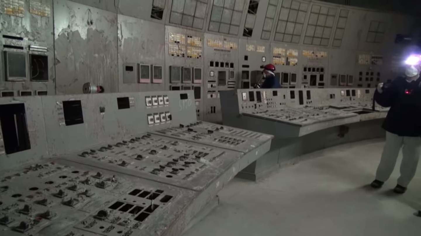Step Inside the Chernobyl Reactor 4 Control Room