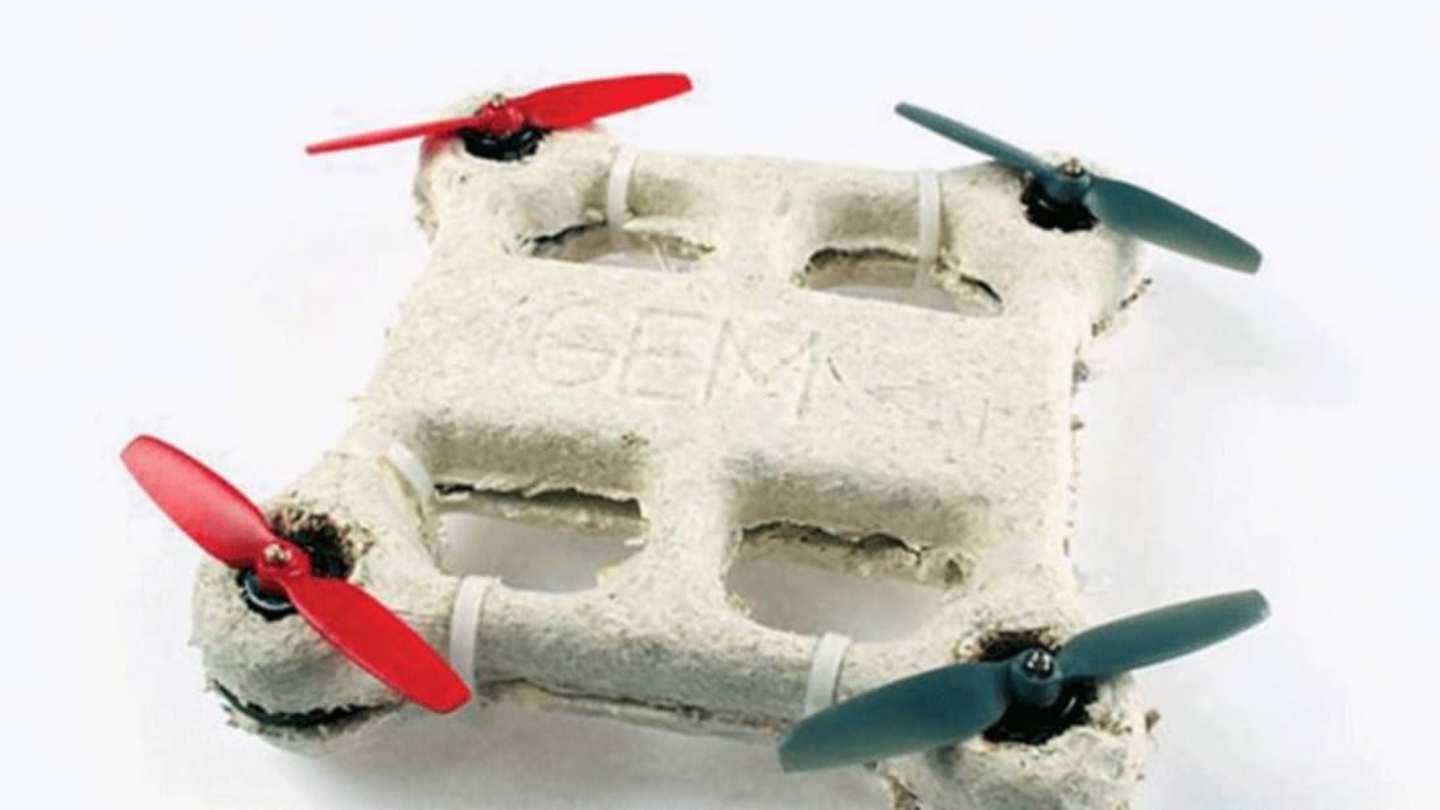 This Eco-Conscious Drone Is Crafted From Biodegradable Fungus Materials