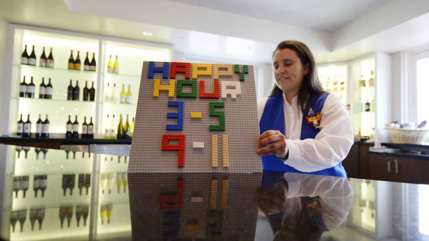 LEGO Pop-Up Bars Offer a Unique Build-and-Sip Experience
