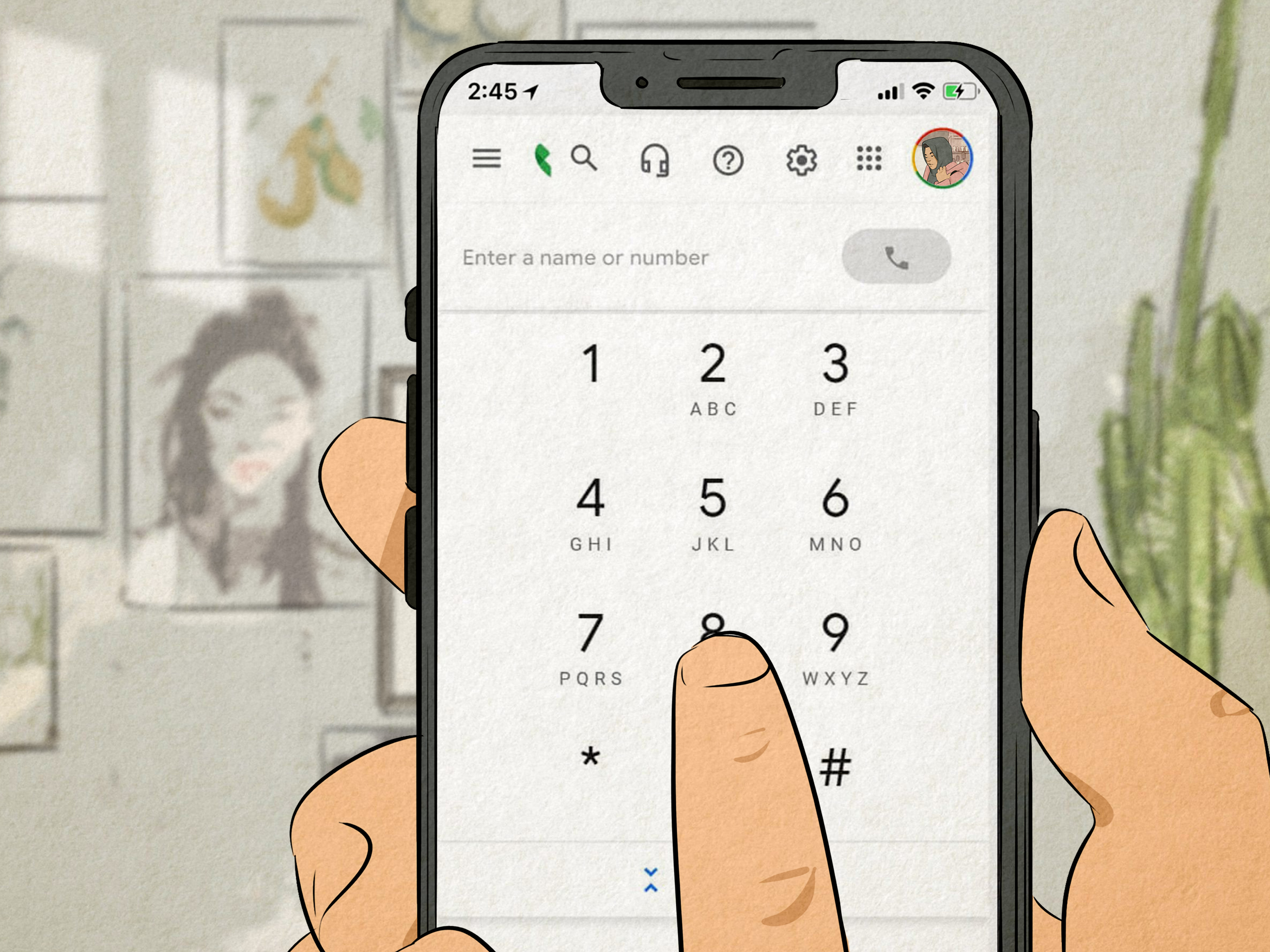 A Simple Guide to Making International Calls: A Two-Step Approach