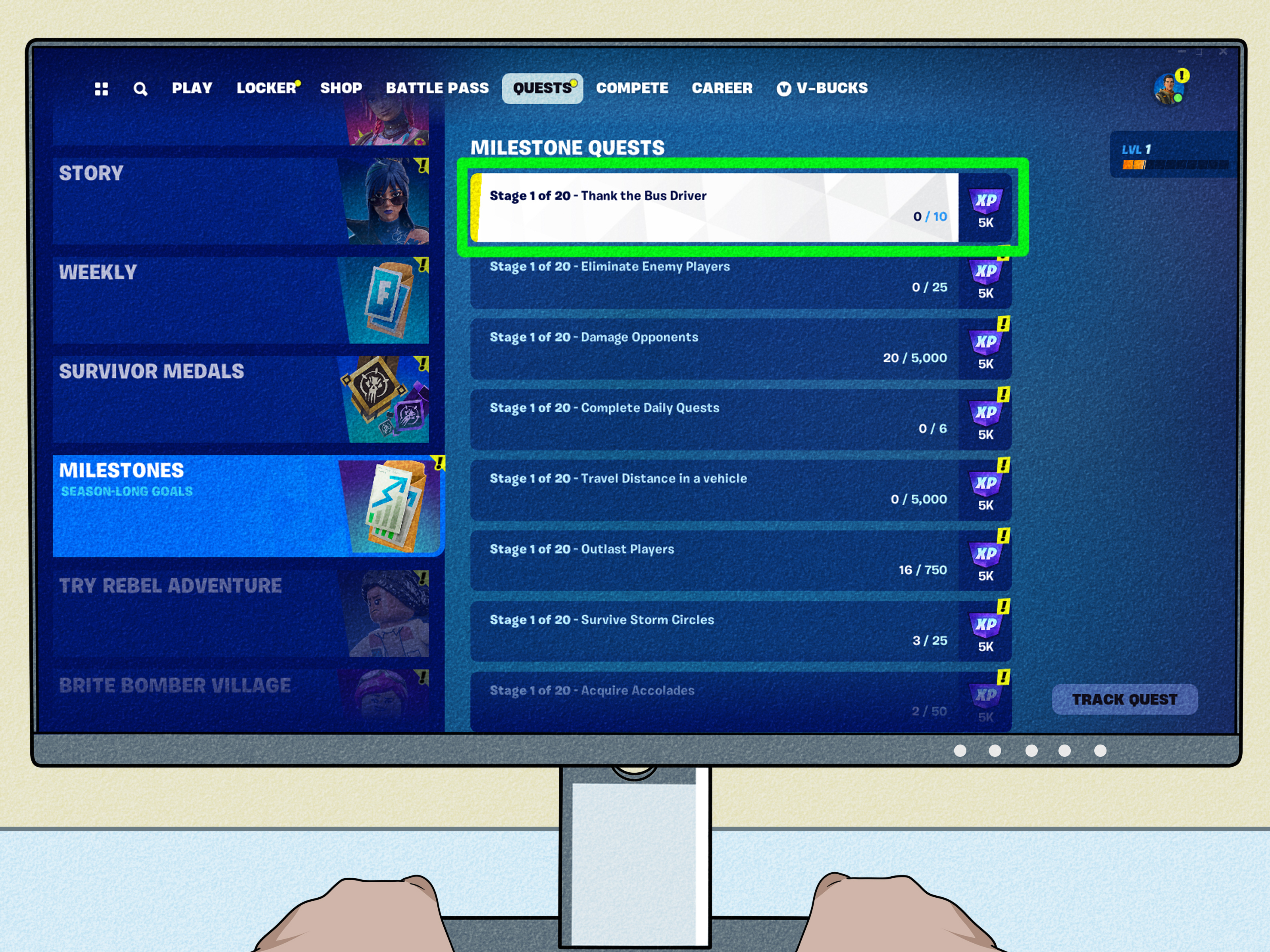 How to Show Appreciation to the Bus Driver in Fortnite: PC, PS4, PS5 & More
