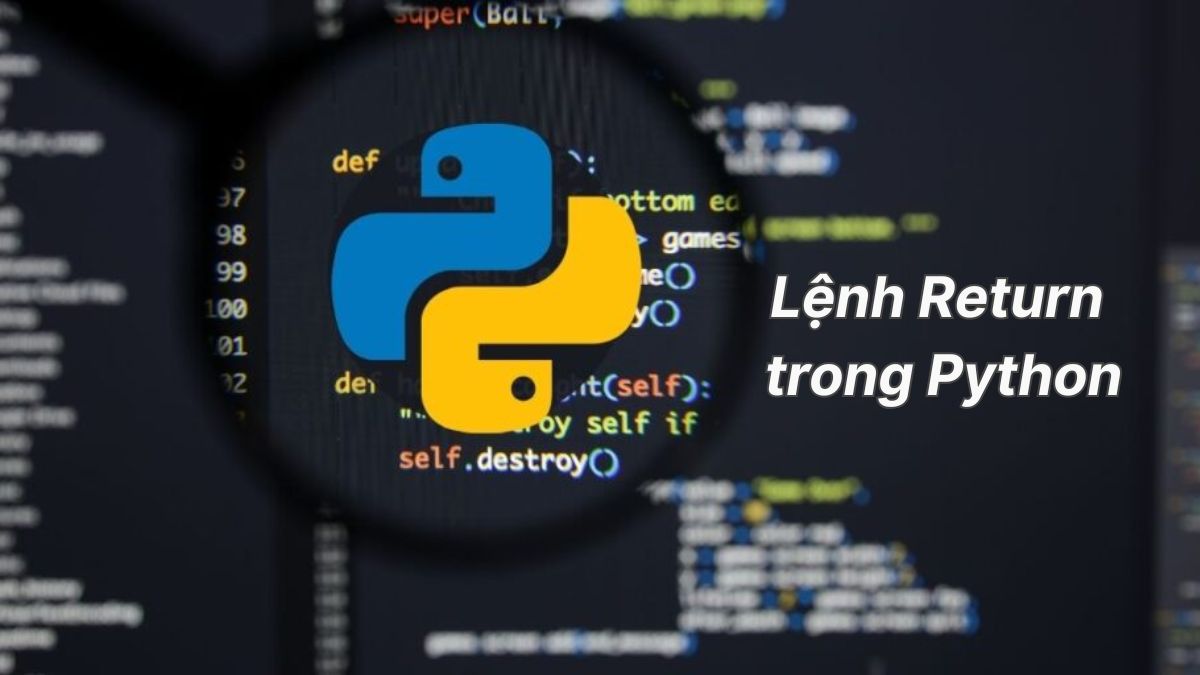 Tìm hiểu về lệnh Return trong Python: Cách sử dụng và các ví dụ minh ...