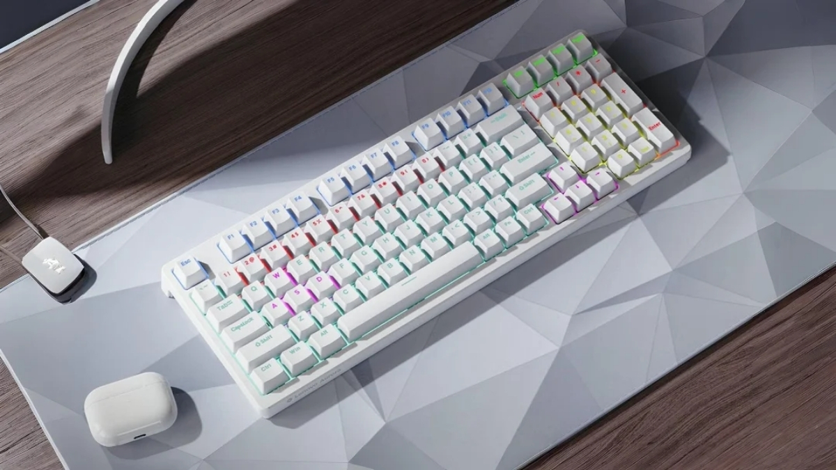 Lenovo Aurora GK10 chính thức lên kệ: Bàn phím cơ đa năng với đèn LED ...