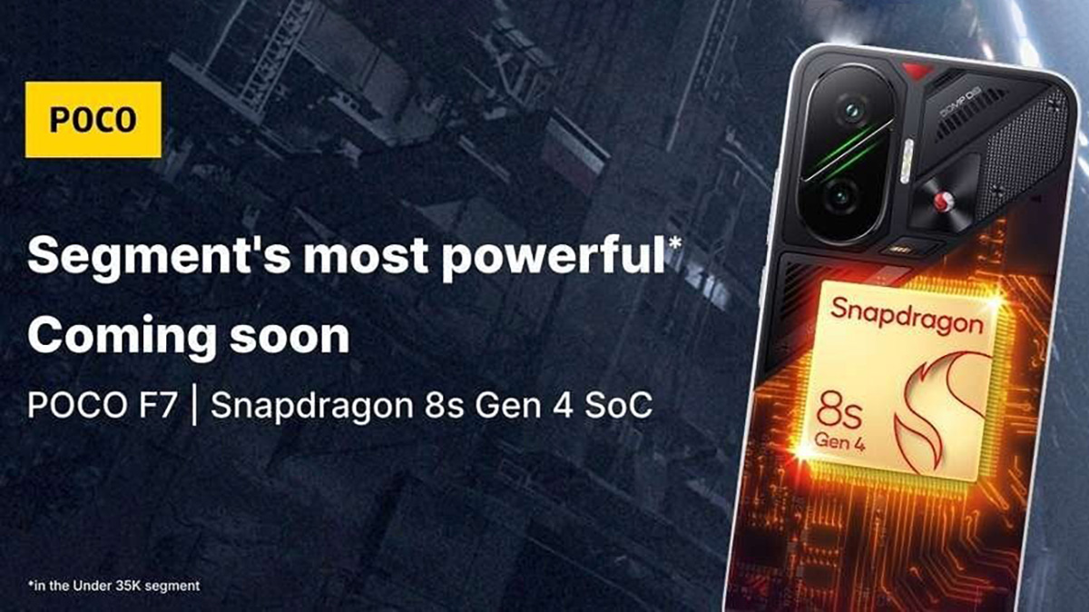 POCO F7 sắp trình làng với mức giá cực kỳ ấn tượng