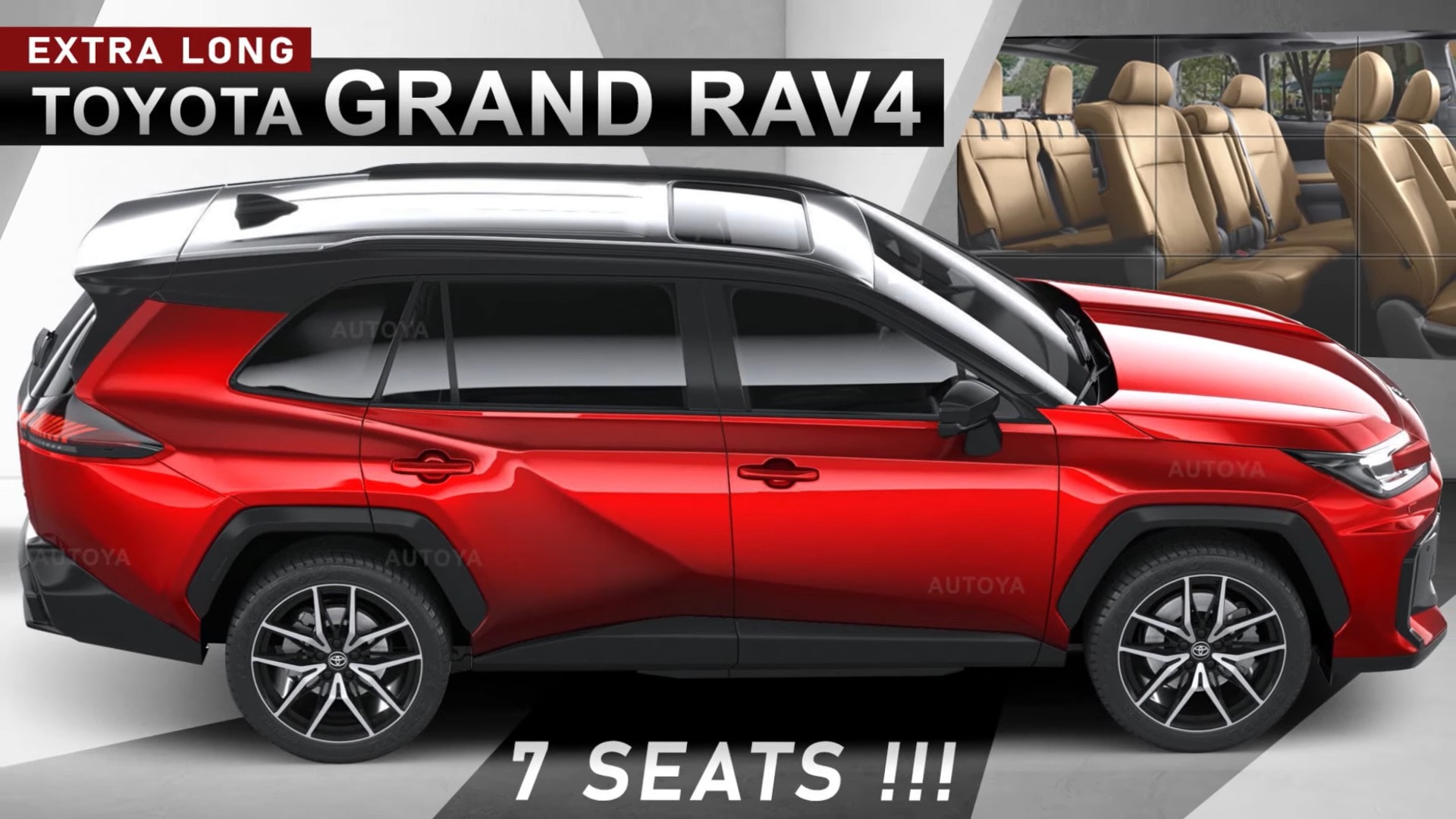 Toyota RAV4 phiên bản 7 chỗ: Thiết kế đột phá sắp ra mắt | Mytour - Diễn đàn ô tô hàng đầu Việt Nam