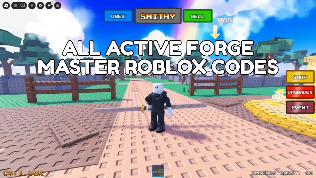 Danh Sách Tất Cả Mã Roblox Forge Master Còn Hiệu Lực Và Hết Hạn - Tháng ...