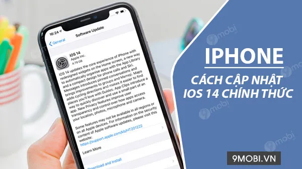 Hướng dẫn cập nhật chính thức iOS 14