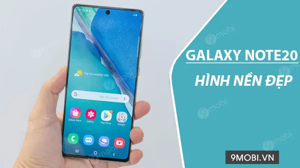 Hướng dẫn tải bộ hình nền cho Samsung Galaxy Note20