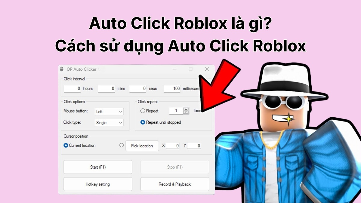Khám phá Auto Click Roblox: Định nghĩa và hướng dẫn sử dụng chi tiết