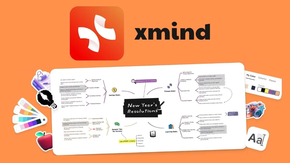 XMind là phần mềm gì? Ứng dụng vẽ bản đồ tư duy sinh động với giao diện thân thiện