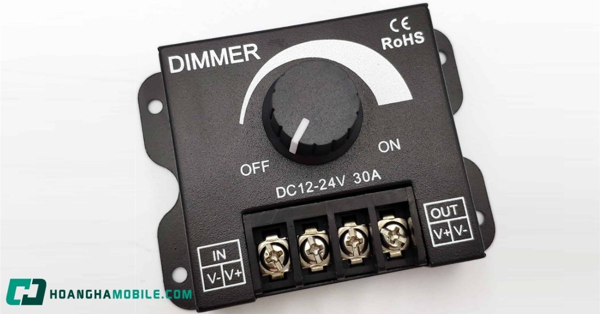 Dimmer là thiết bị điều khiển cường độ sáng của đèn, giúp tối ưu hóa ...