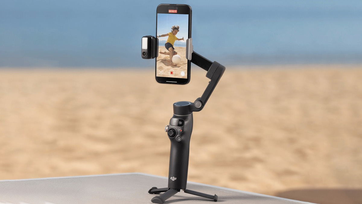 DJI Osmo Mobile 8 chính thức ra mắt: Thiết kế xoay 360 độ mới lạ