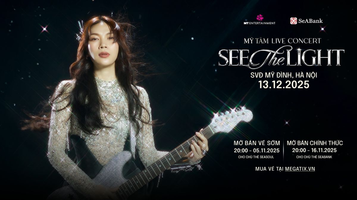 Hướng dẫn cách săn vé concert See The Light nhanh chóng và dễ dàng, bạn không thể bỏ qua